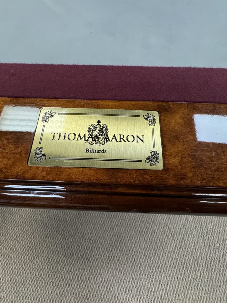 Thomas Aaron 8ft Pool Table – The Pool Table Store